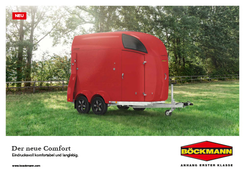 Kataloge - Helmut Raith Fahrzeuge GmbH Anhänger Böckmann Brian James ...